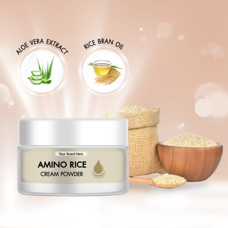 Amino Rice Cream Powder - Private Label & OEM Services