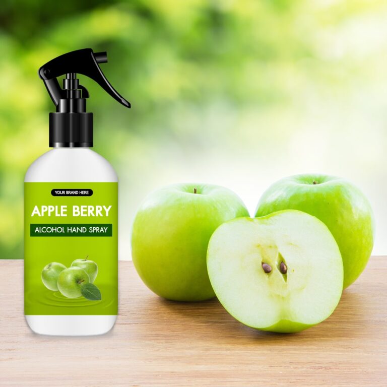 Apple Berry Alcohol Hand Spray - Private Label & OEM Services