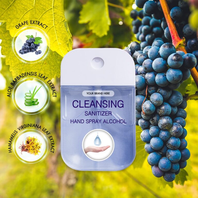 Cleansing Sanitizer Hand Spray Alcohol - Private Label & OEM Services