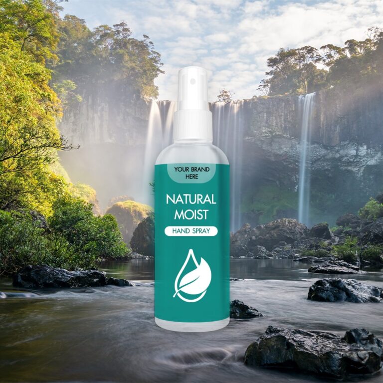 Natural Moist Hand Spray - Private Label & OEM Services