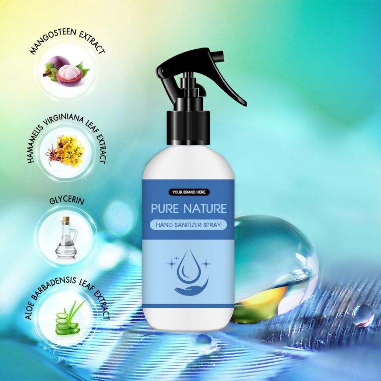 Pure nature Hand Sanitizer Spray - Private Label & OEM Services