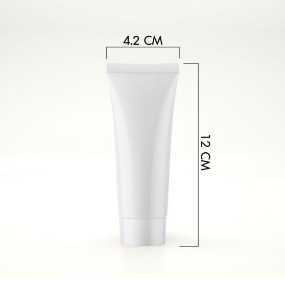 White tube set with cap 40 ml. - Private Label & OEM Services