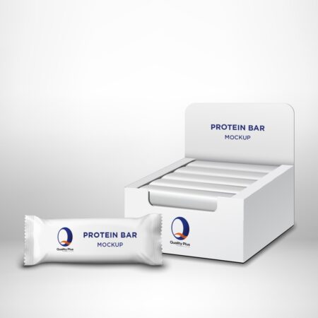 Protein Bar Foil Bag Packaging with Box - Private Label & OEM Services