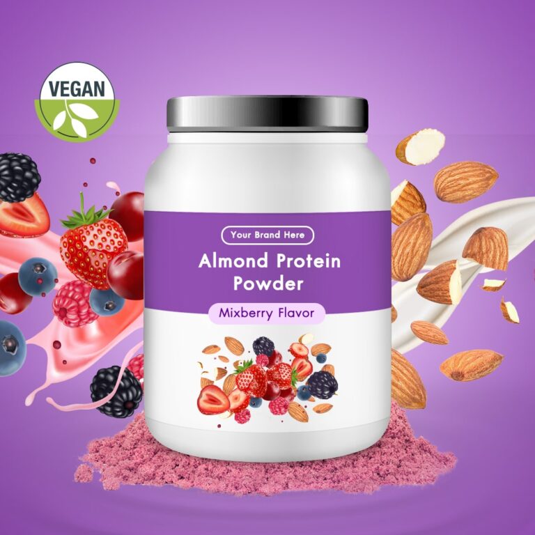 Organic Protein Powder Vanilla Flavored - Private Label & OEM Services