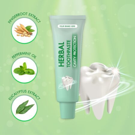 Herbal Toothpaste Cavity Protection - Private Label & OEM Services