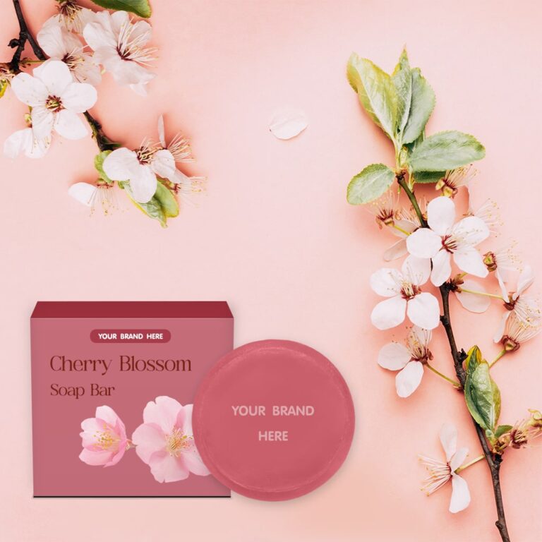 Cherry Blossom Soap Bar - Private Label & OEM Services